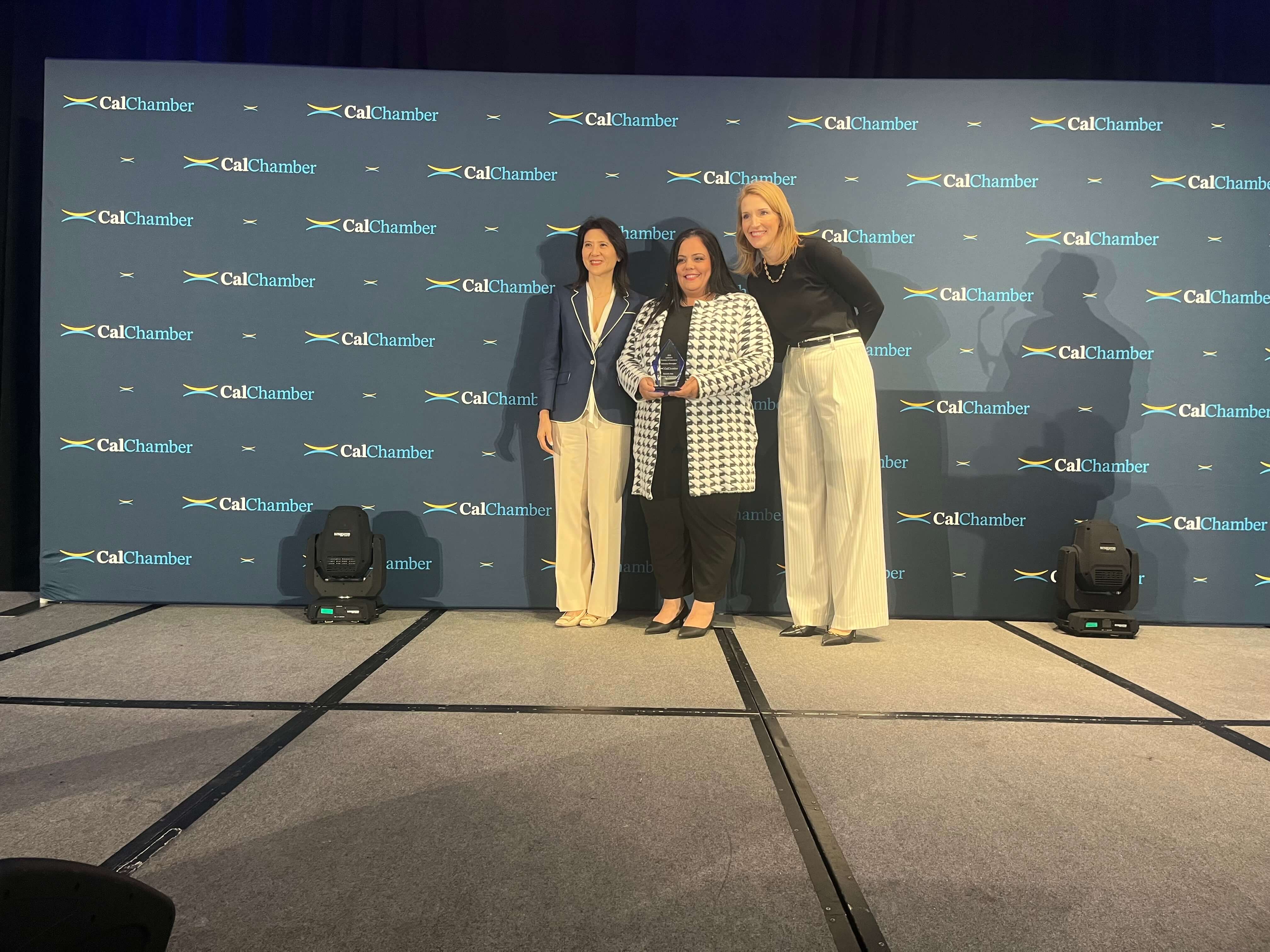 CalChamber Summit Advocacy Award - Roseville Area Chamber of Commerce