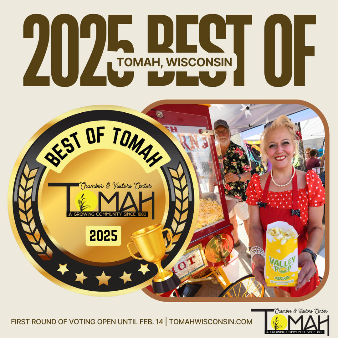 2025 Best Of Tomah - Greater Tomah Area Chamber of Commerce / CVB