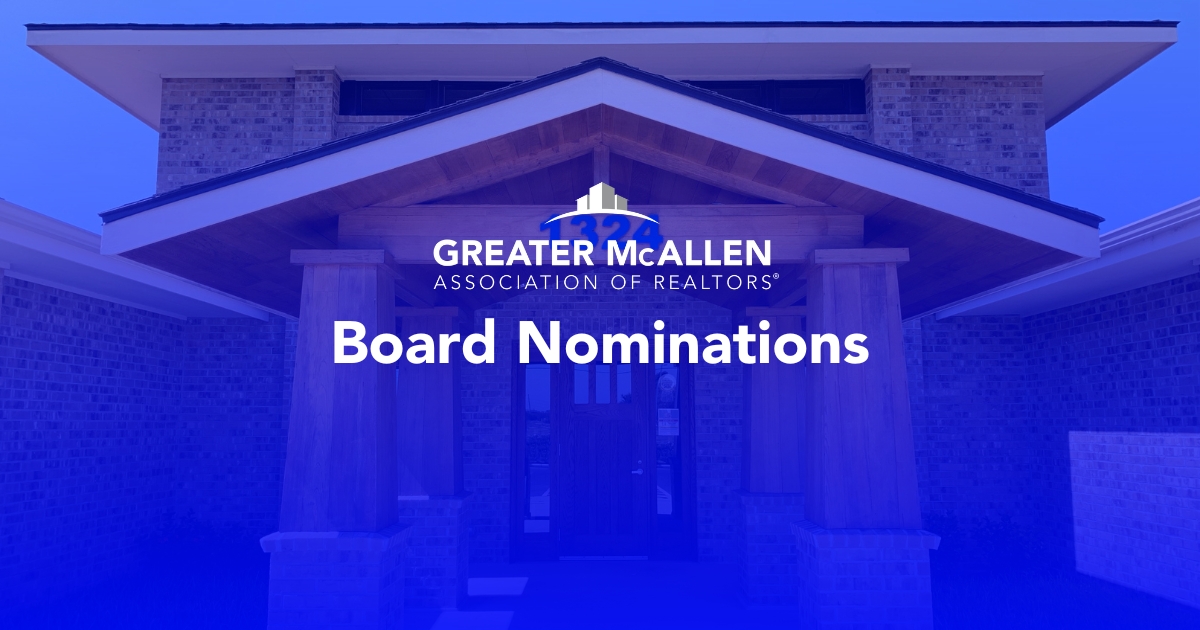 Nominations - Greater McAllen Association of REALTORS®