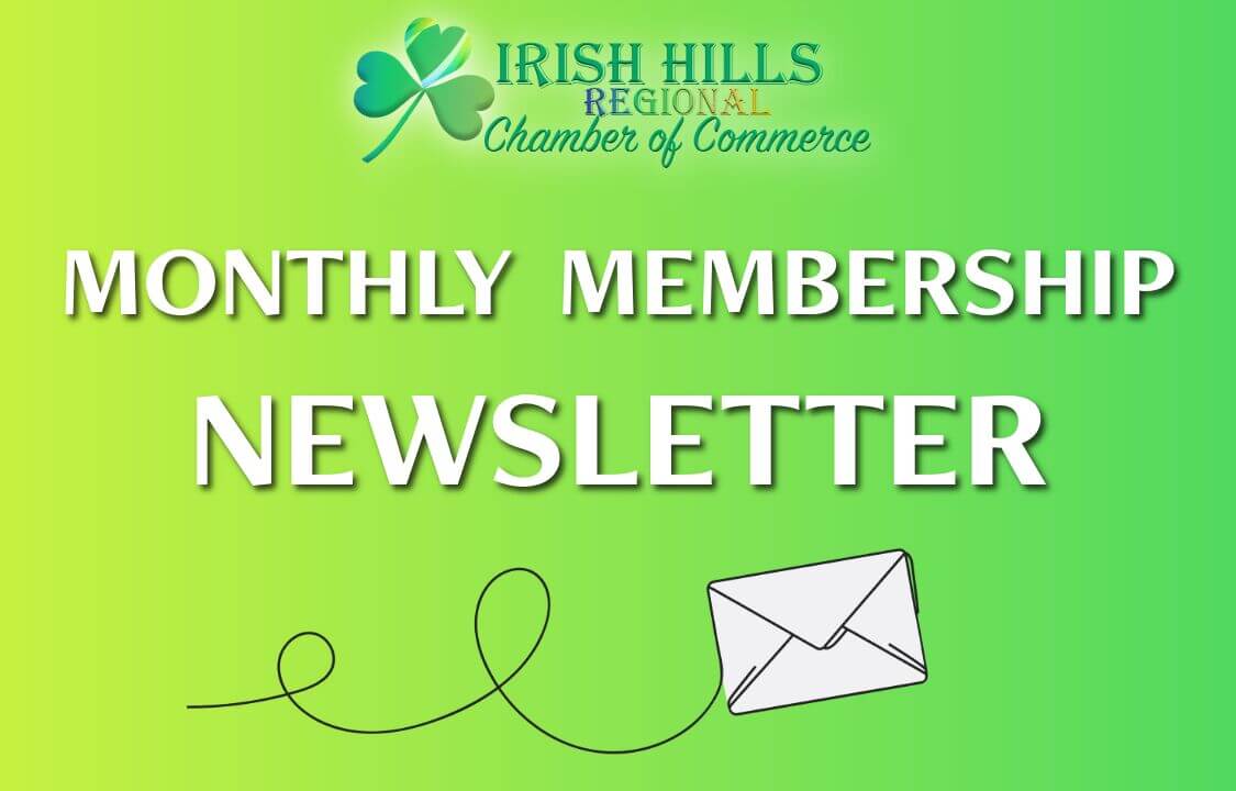 March 2026 IHRCC Newsletter - Irish Hills Chamber of Commerce