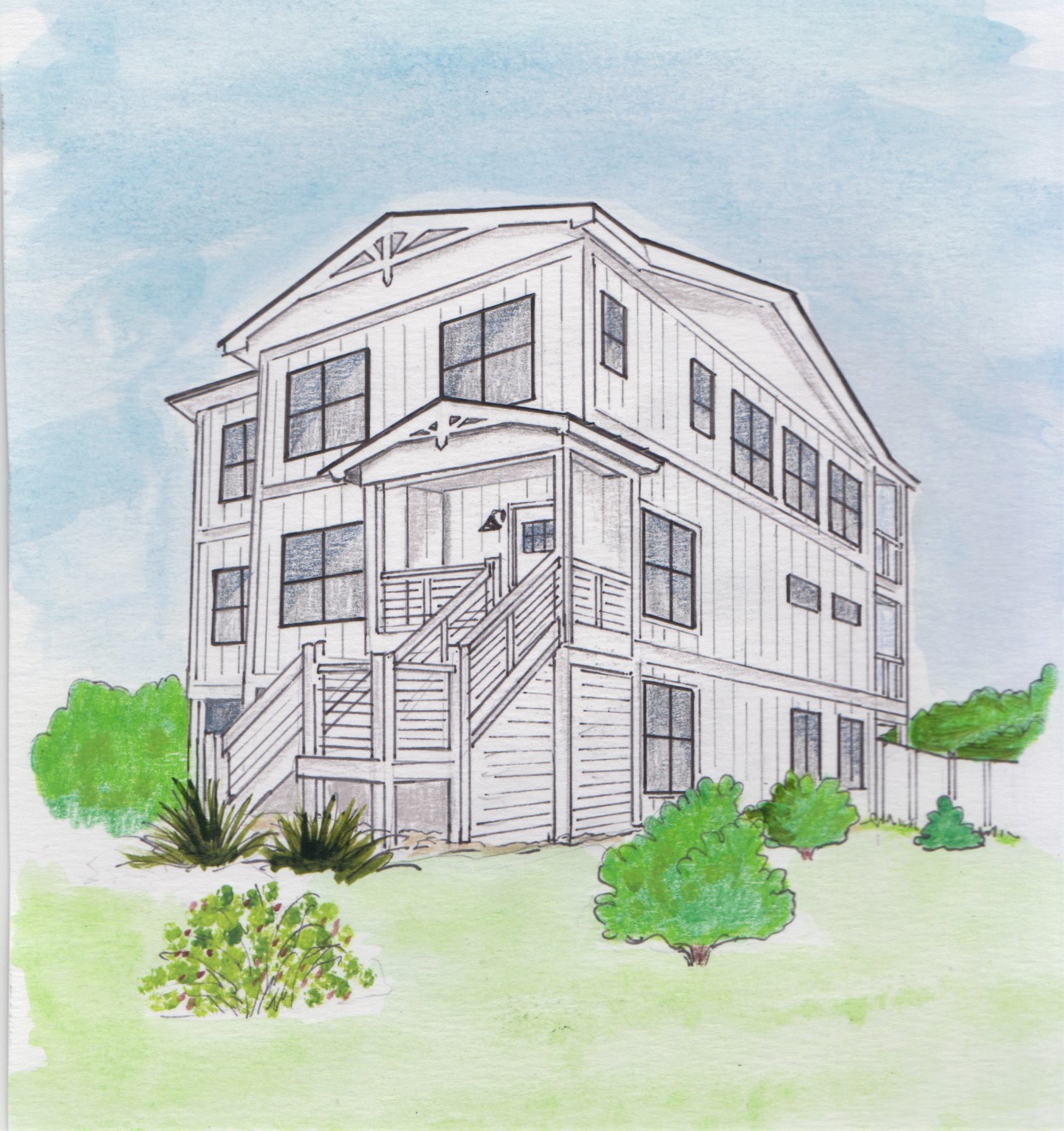 House #8 Category C: Croatan Custom Homes - Outer Banks HBA