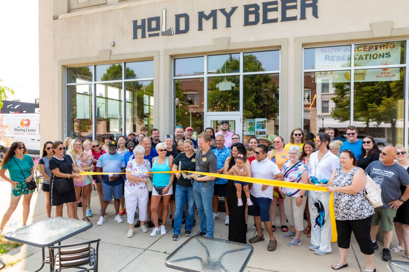 Hold My Beer Ribbon Cutting - Kenosha Area Chamber of Commerce