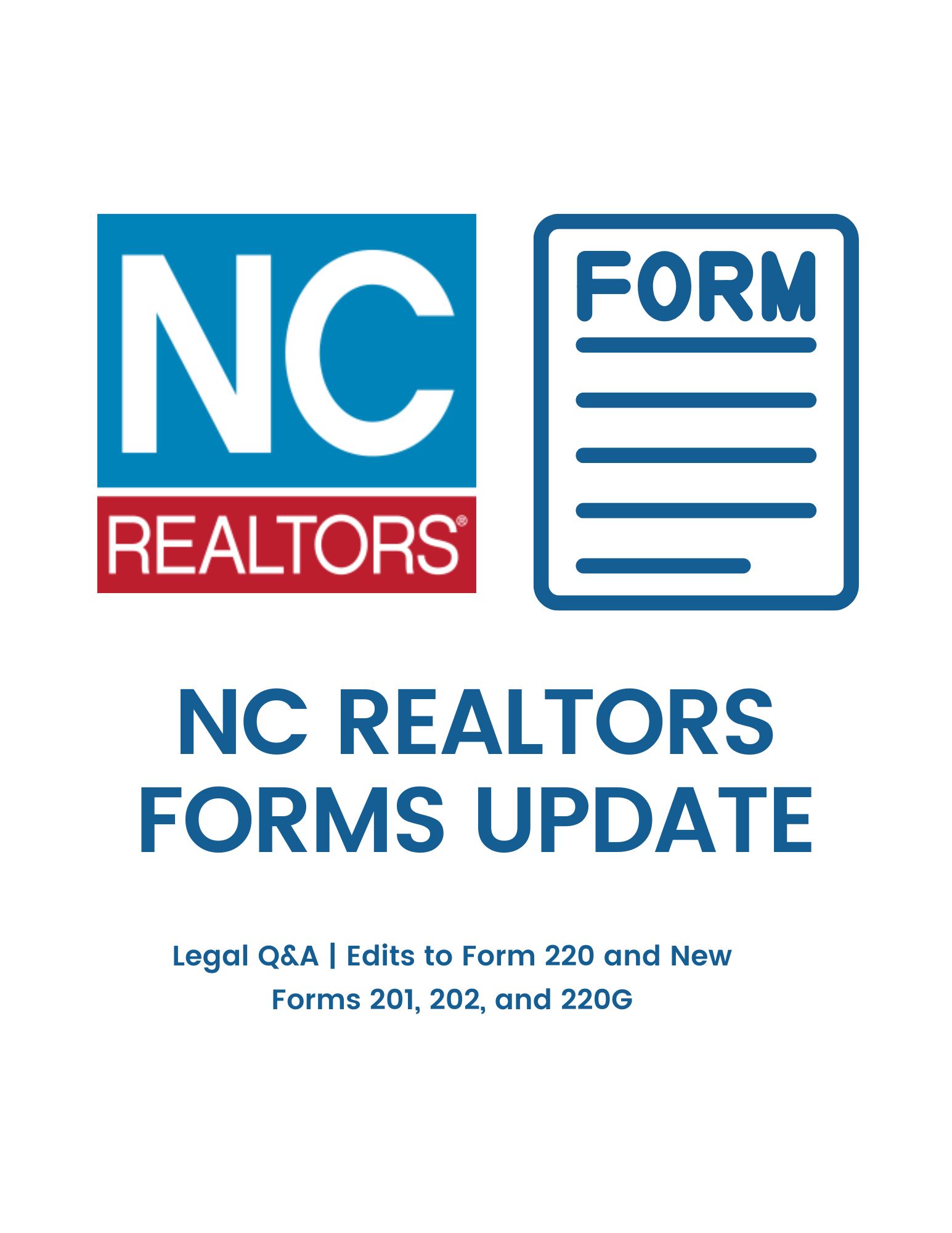 NAR Forms Edits and Updates - Outer Banks Association of REALTORS®