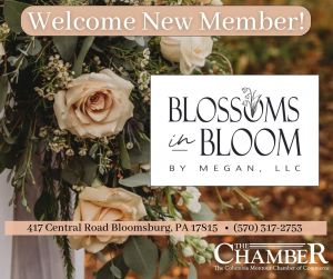 Welcome New Member - Blossoms in Bloom by Megan - Columbia Montour ...