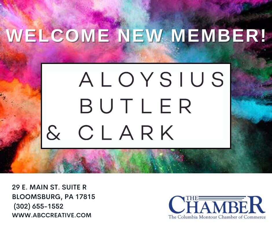 Welcome New Member: Aloysius, Butler, & Clark - Columbia Montour ...