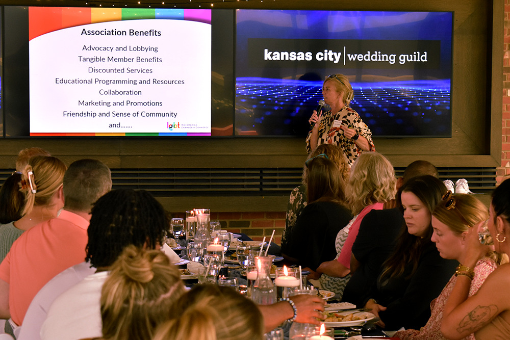 DeMarea presents to KC Wedding Guild - Mid-America LGBT Chamber of Commerce