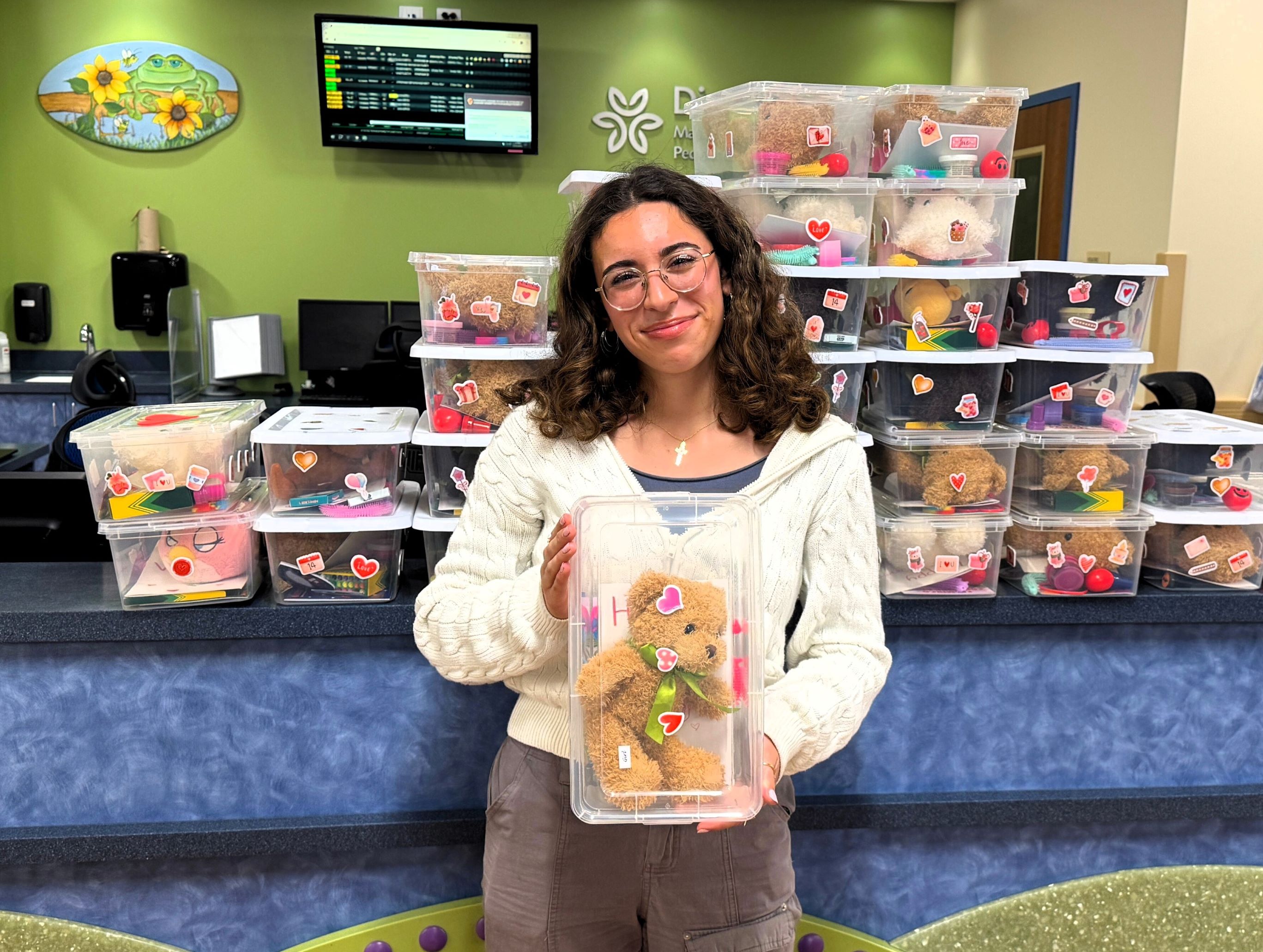 Local Teen's Act of Kindness Brightens Day for Young Patients at Marian ...