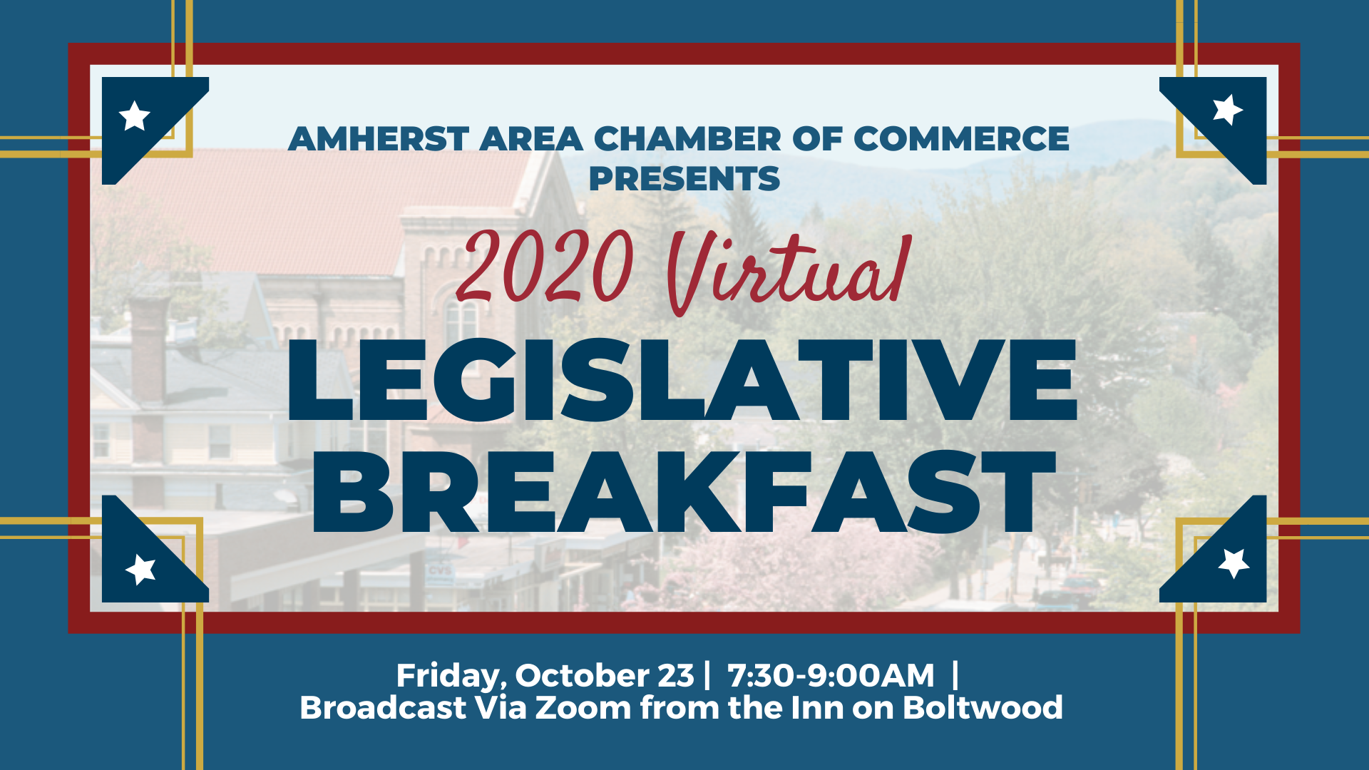 2020 Virtual Legislative Breakfast - Amherst Area Chamber of Commerce