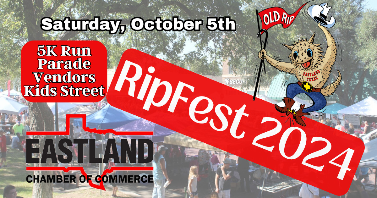 RipFest Map - Eastland Chamber of Commerce