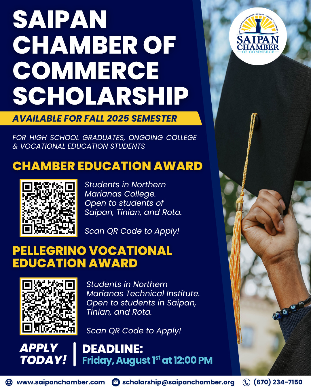 Scholarship Program - Saipan Chamber of Commerce