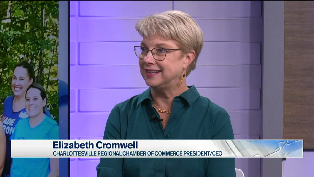 Elizabeth Cromwell on NBC29 - Charlottesville Regional Chamber of Commerce