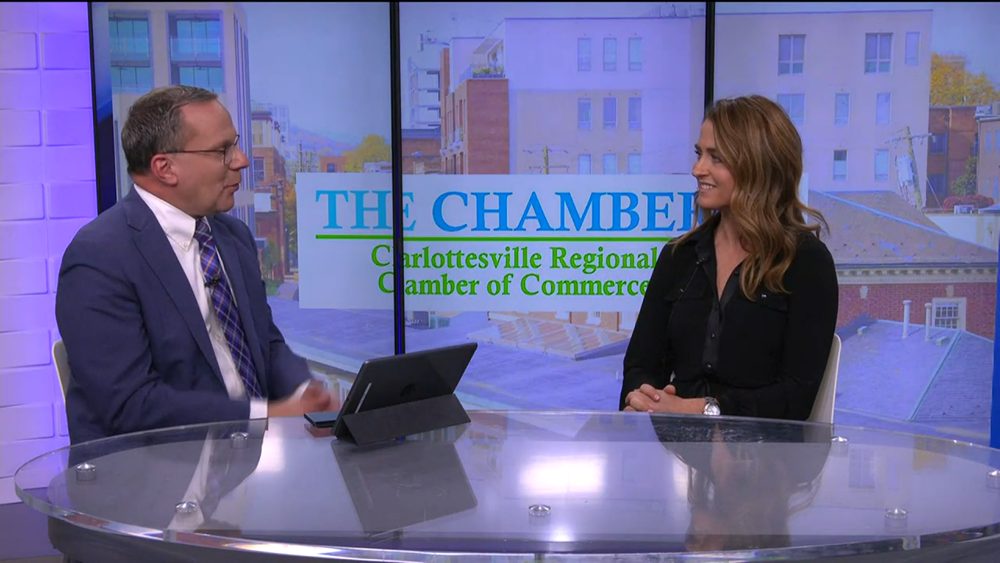Rebecca Ivins on NBC29 - Charlottesville Regional Chamber of Commerce