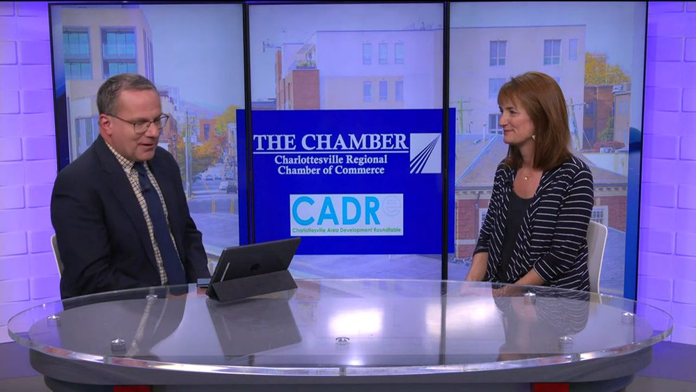 Ashley Davies on NBC29 - Charlottesville Regional Chamber of Commerce