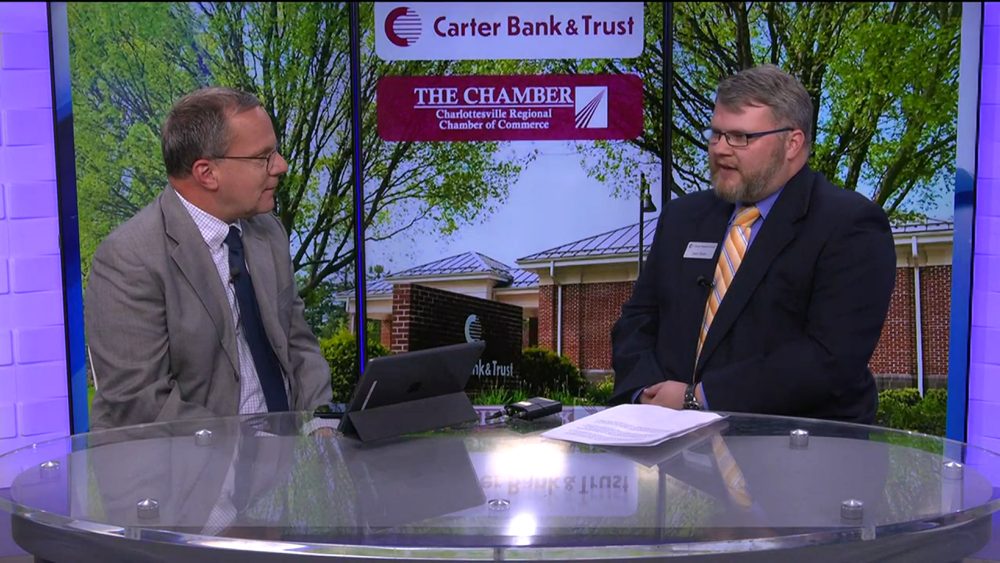 Josh Ryan on NBC29 - Charlottesville Regional Chamber of Commerce