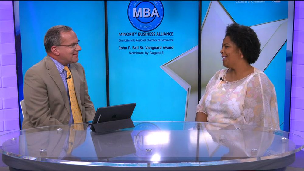 Andrea Copeland on NBC29 - Charlottesville Regional Chamber of Commerce