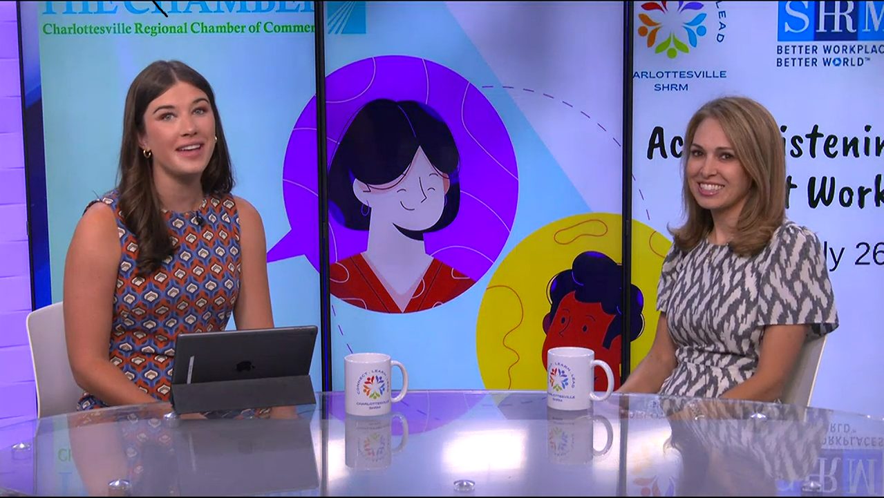 Courtney Valladares on NBC29 - Charlottesville Regional Chamber of Commerce