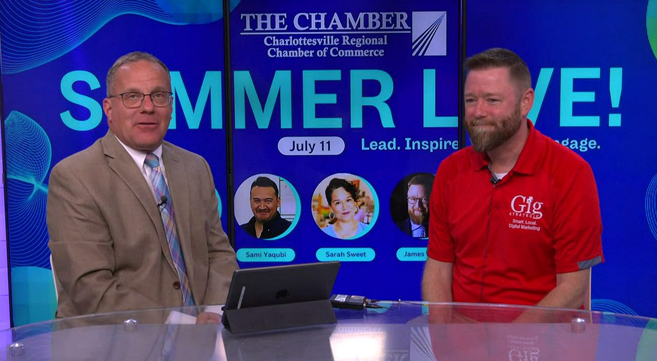 James Burton on NBC29 - Charlottesville Regional Chamber of Commerce