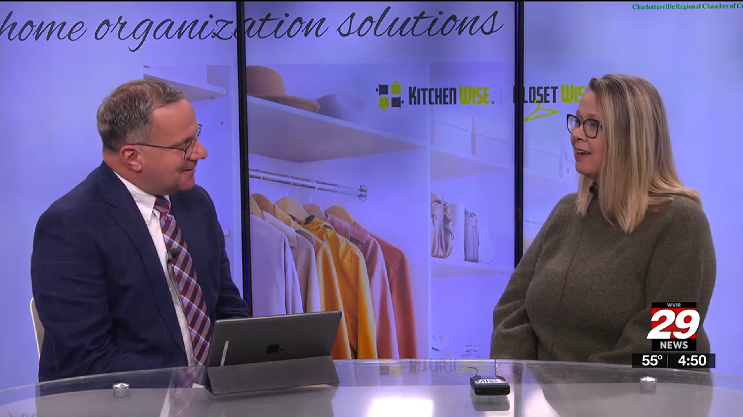 Deb Jewell on NBC29 - Charlottesville Regional Chamber of Commerce