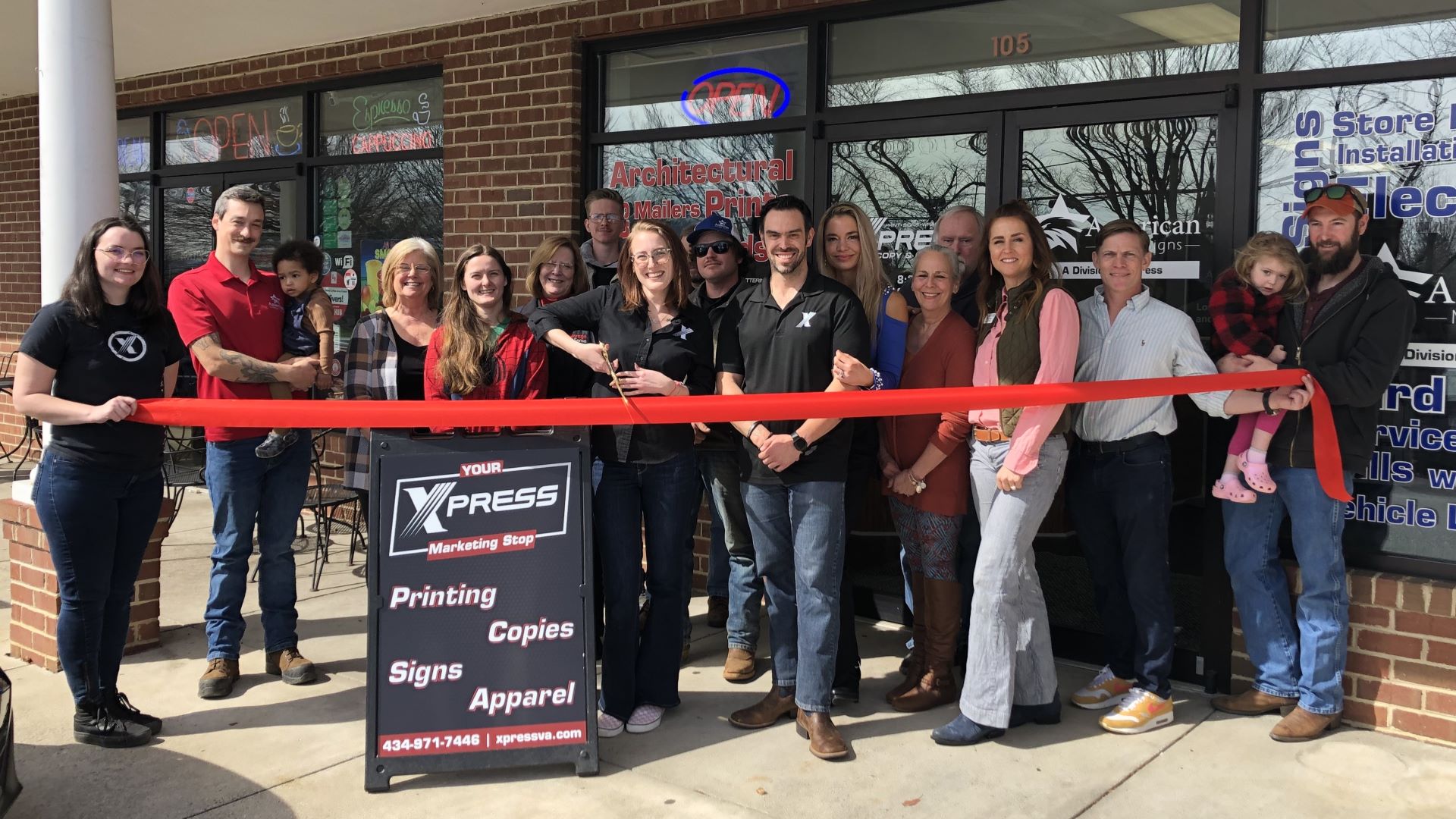 Xpress and American Made Signs Unveil Charlottesville Showroom ...