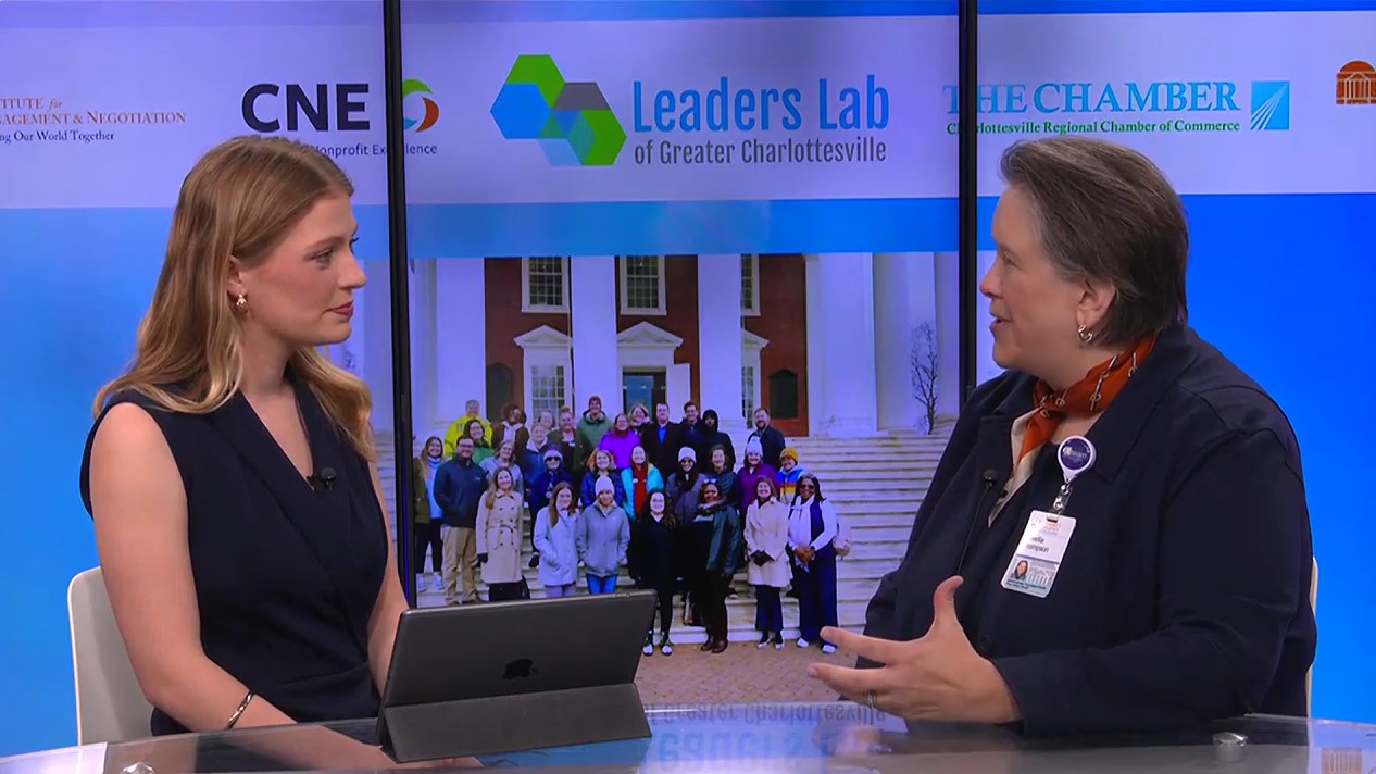 Novella Thompson on NBC29 - Charlottesville Regional Chamber of Commerce