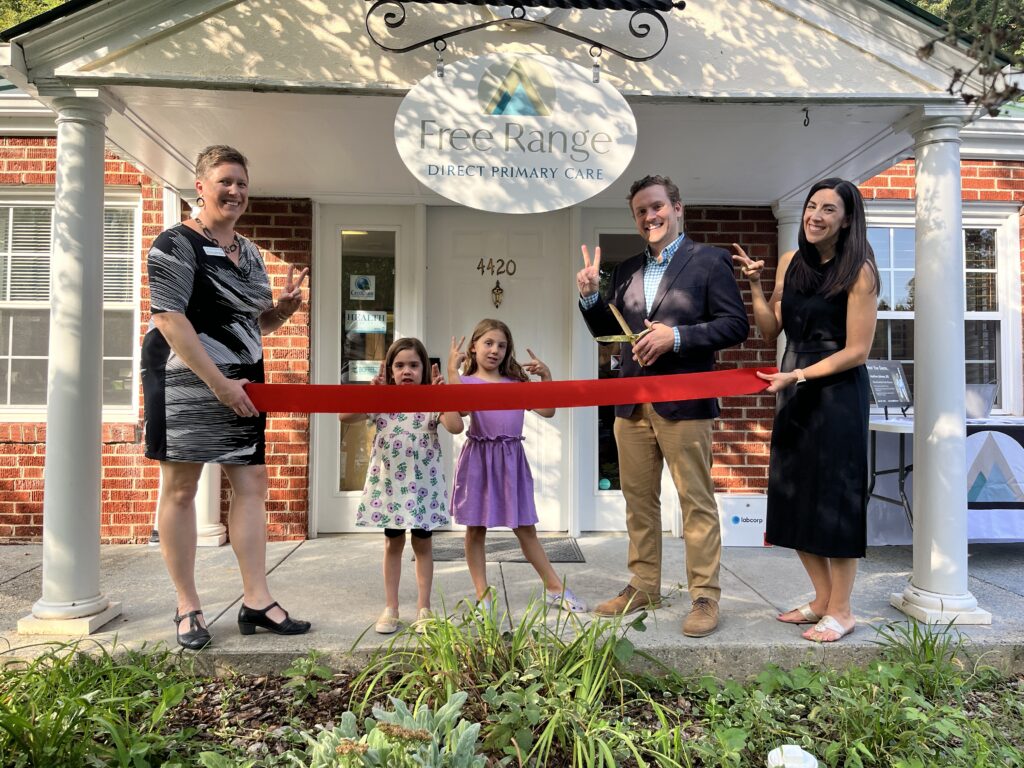 Free Range Direct Primary Care Ribbon Cutting - Charlottesville ...