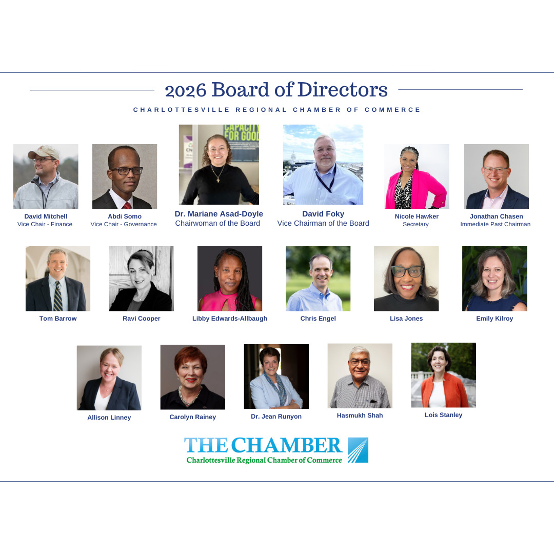 2026 Chamber Board Leadership - Charlottesville Regional Chamber of ...