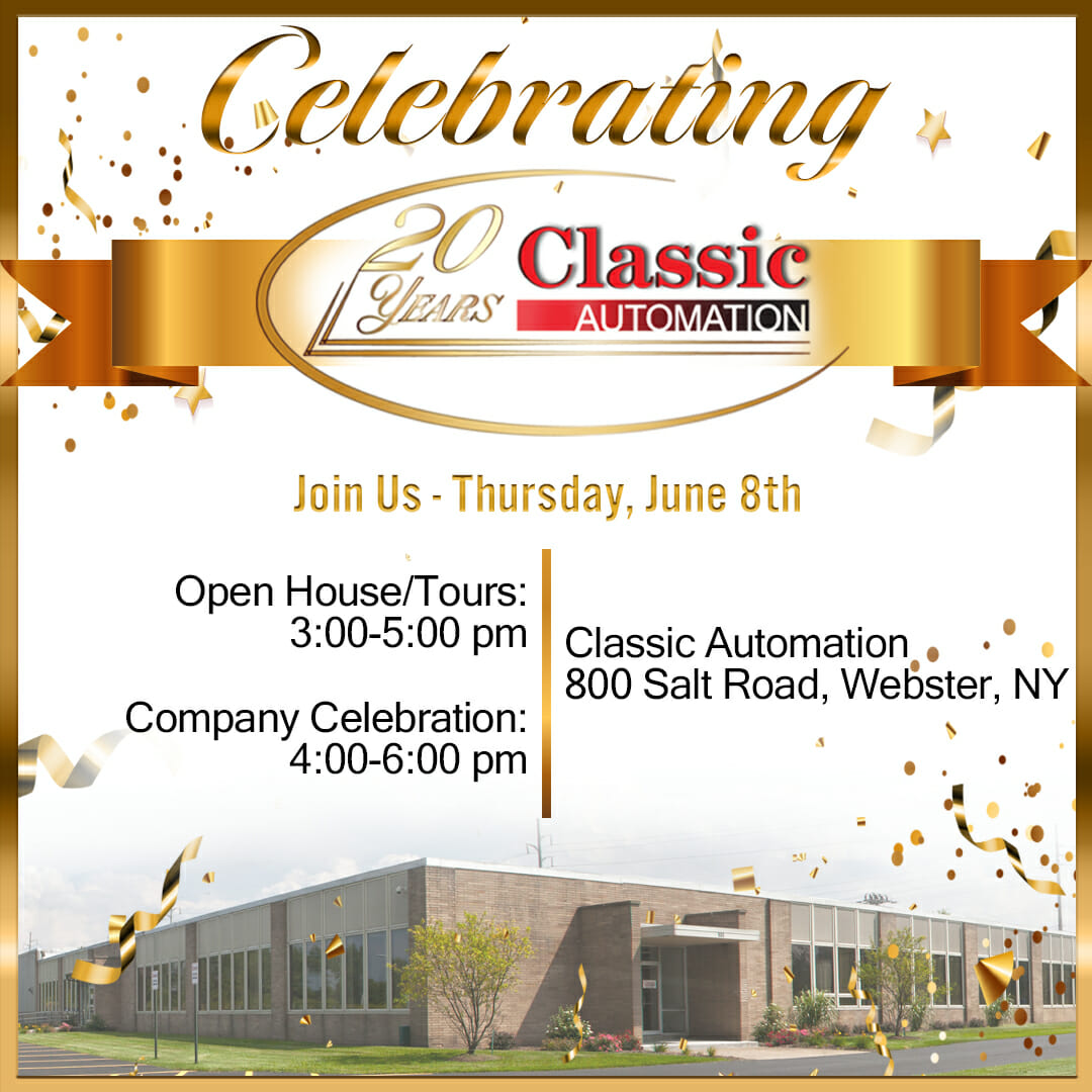 Classic Automation Celebrating 20th Anniversary with Community Open ...