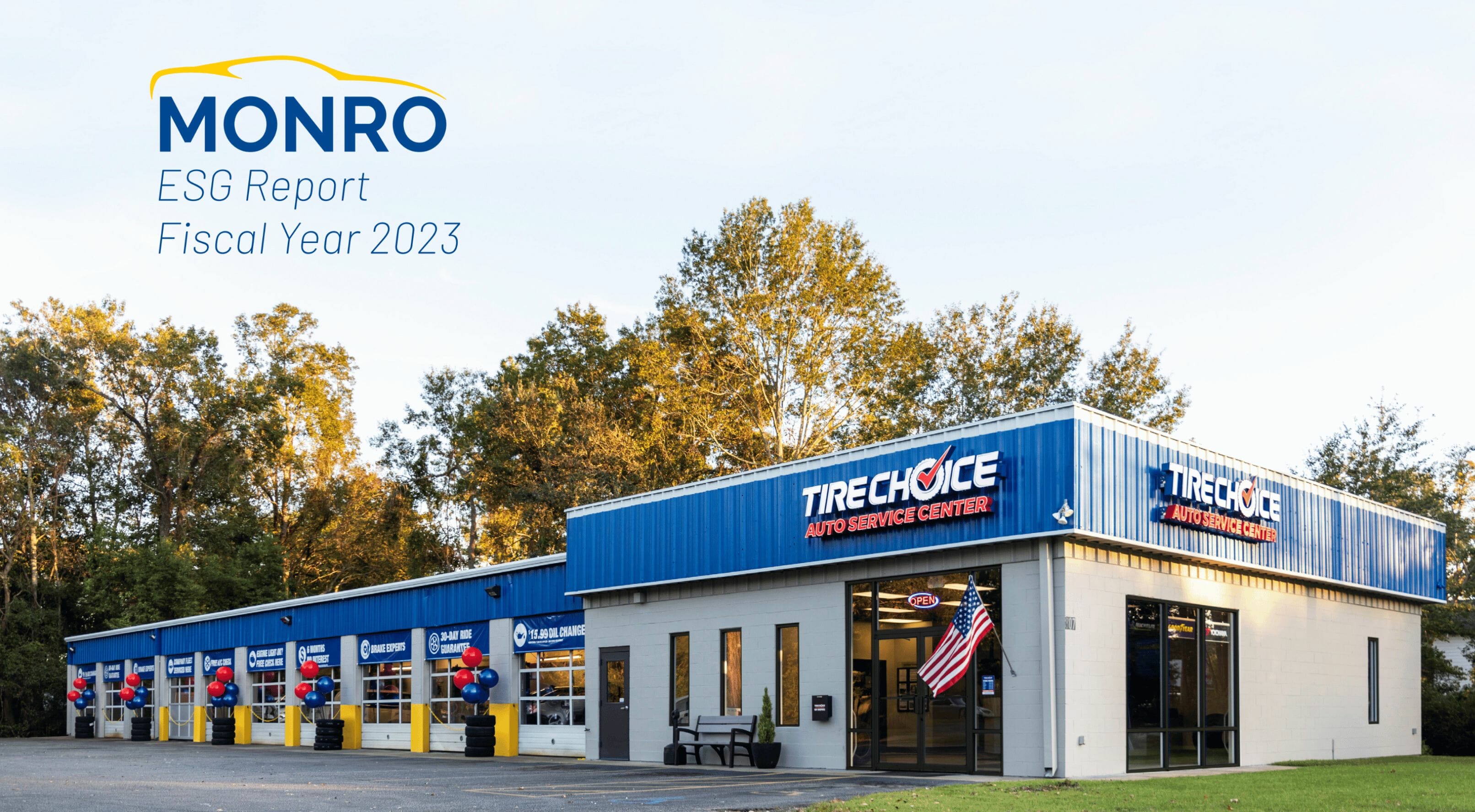 Monro, Inc. Publishes Third Annual Environmental, Social, and ...