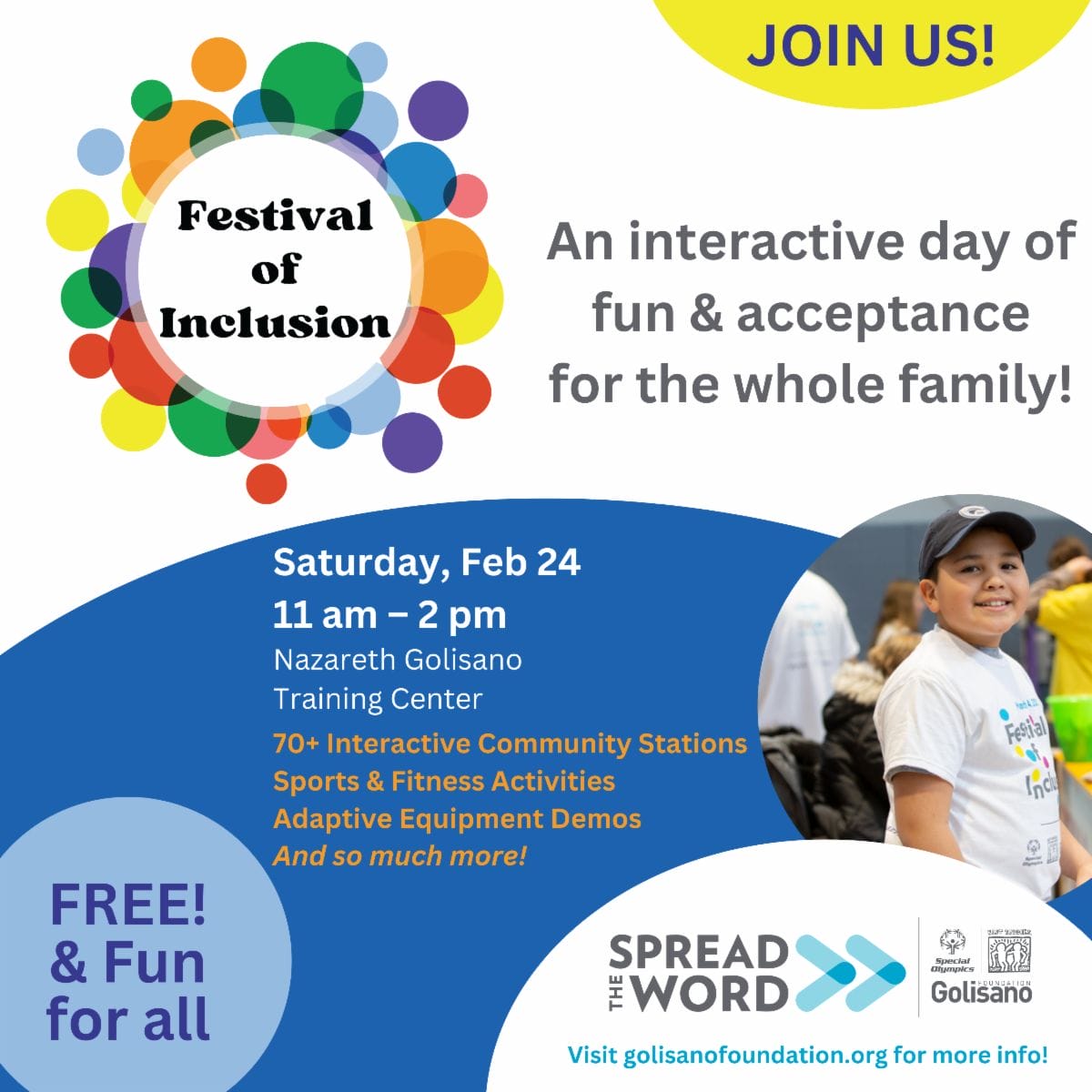 Festival of Inclusion Returns Saturday February 24 Featuring 80 ...