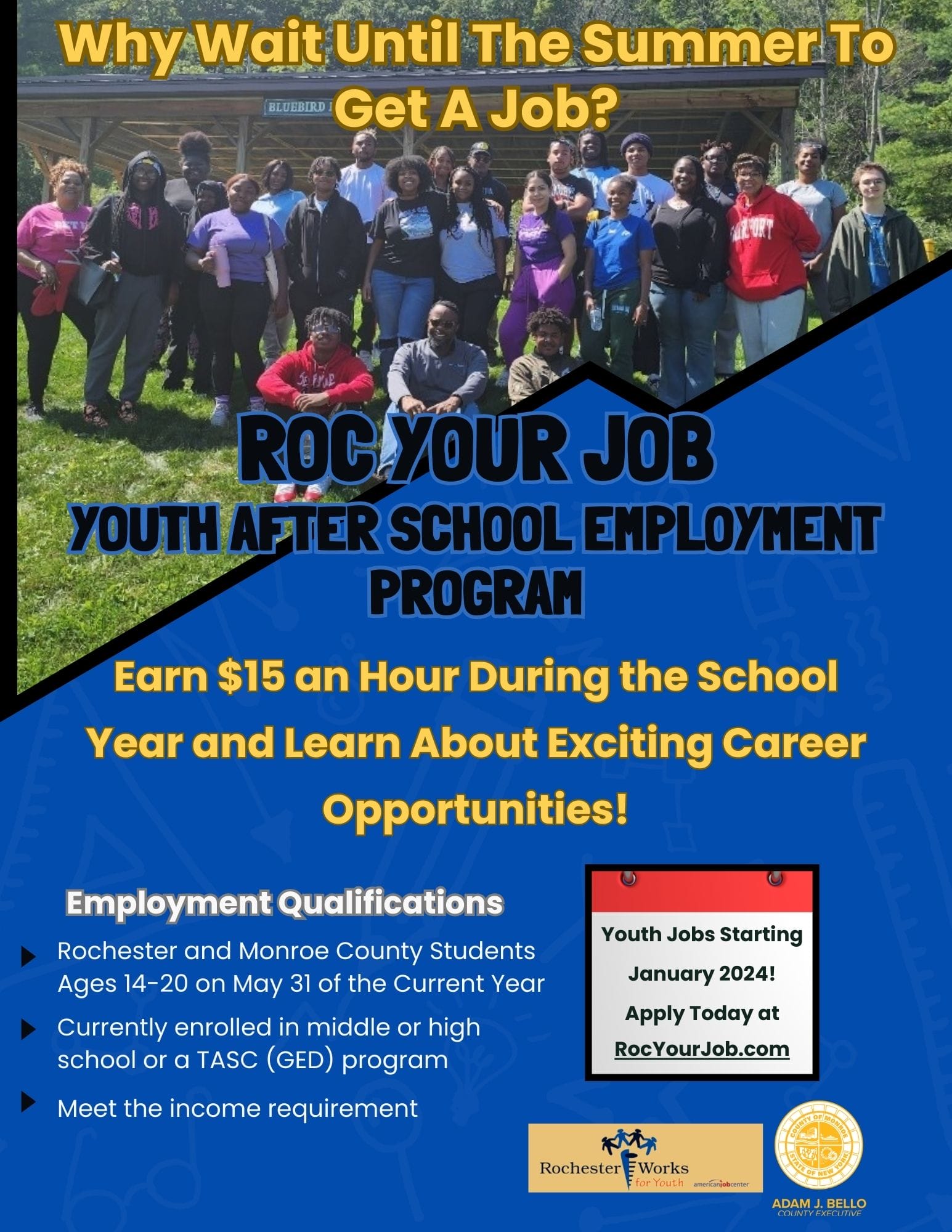 Employers Needed: ROC Your Job Youth After School Employment Program ...
