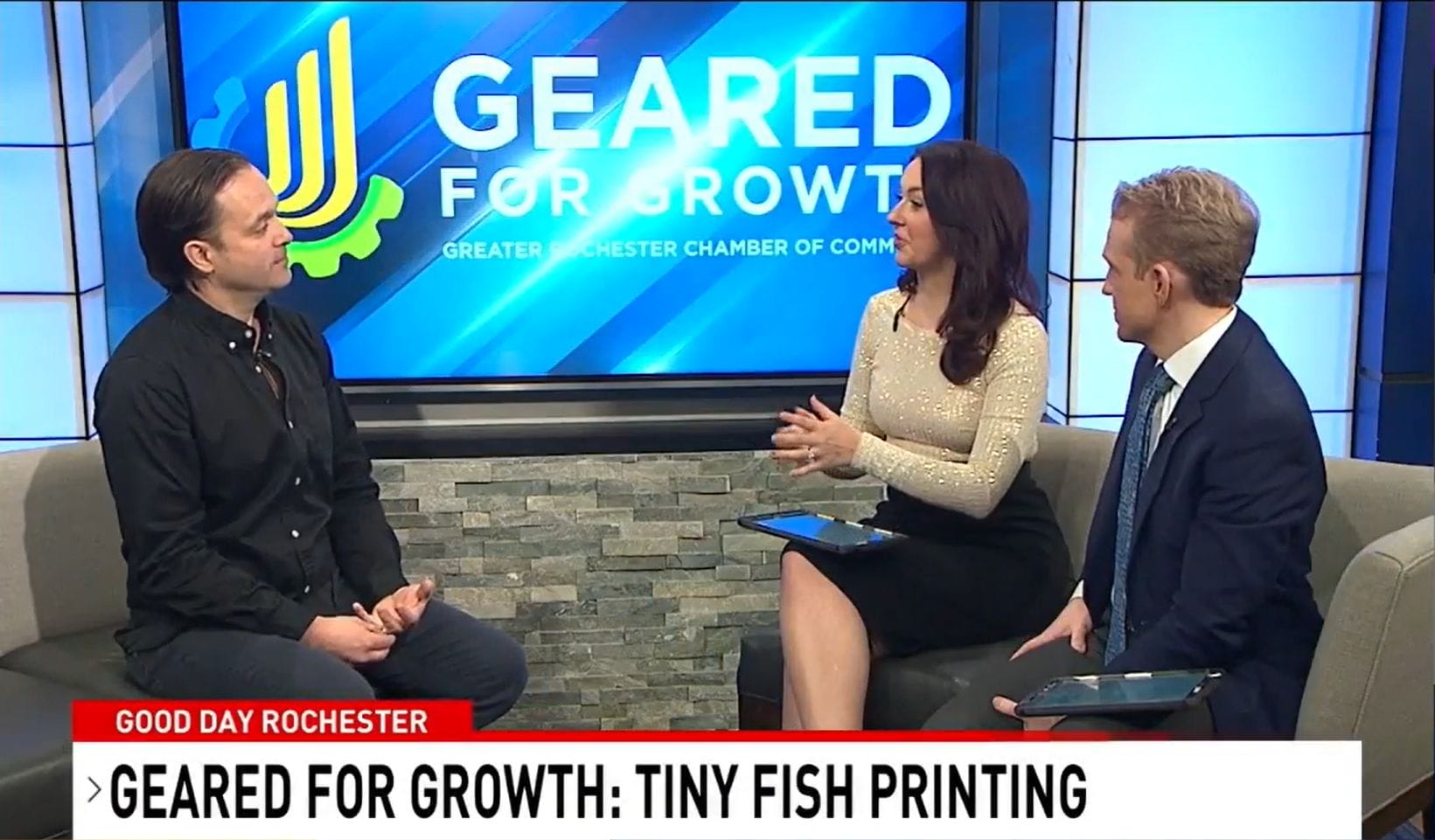 Geared for Growth: Tiny Fish Printing Makes a Mark on Greater Rochester ...