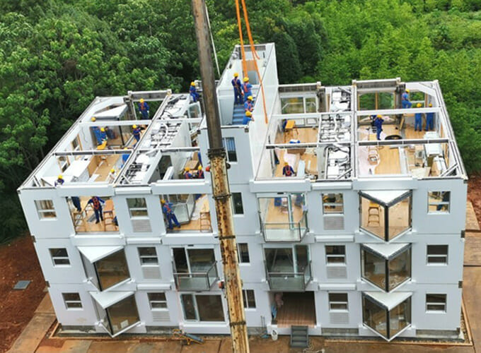 Innovating in Modular Construction: BROAD's Holon Building - Modular ...