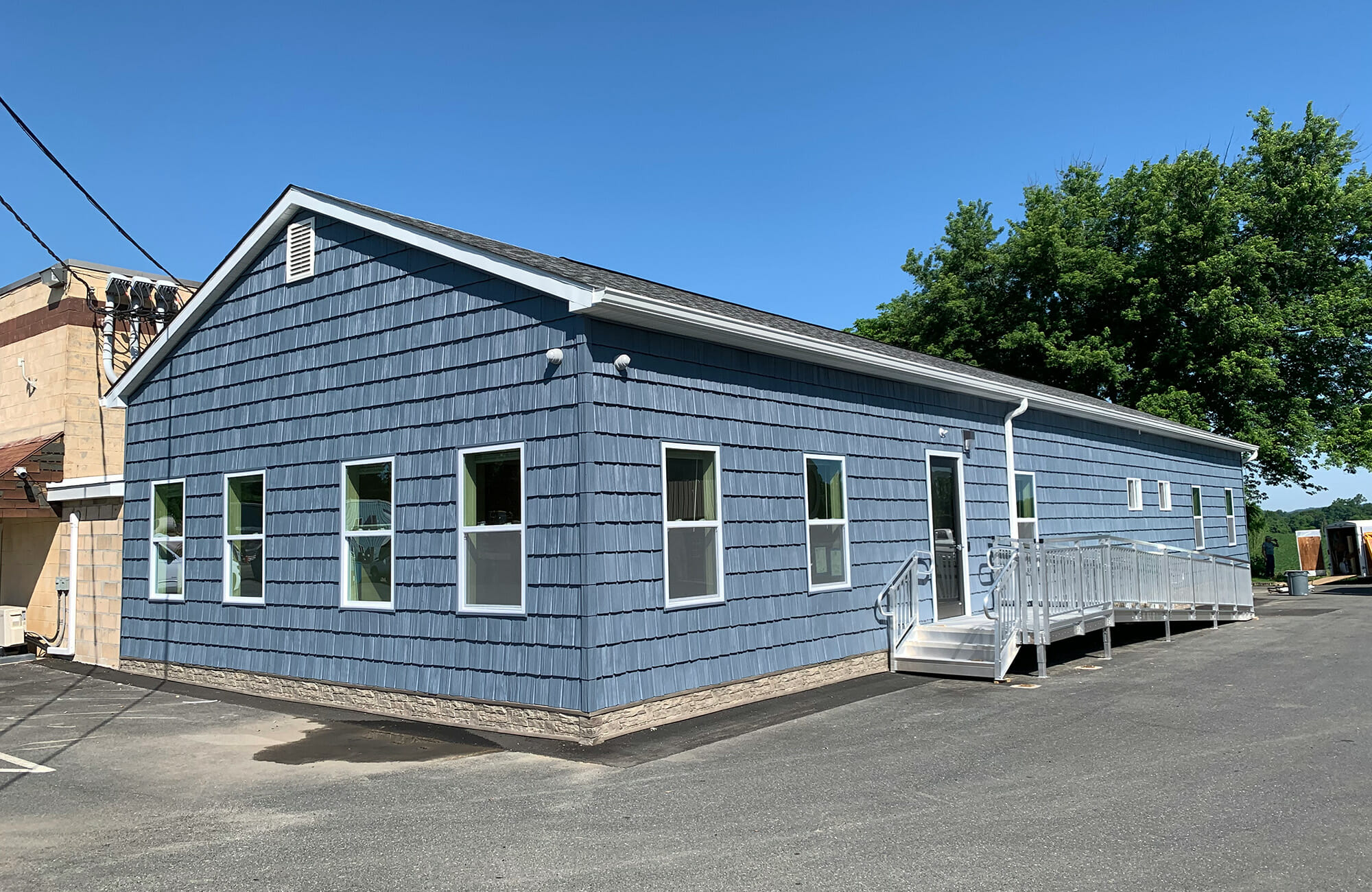 Comer Construction Modular Office Addition - Modular Building Institute