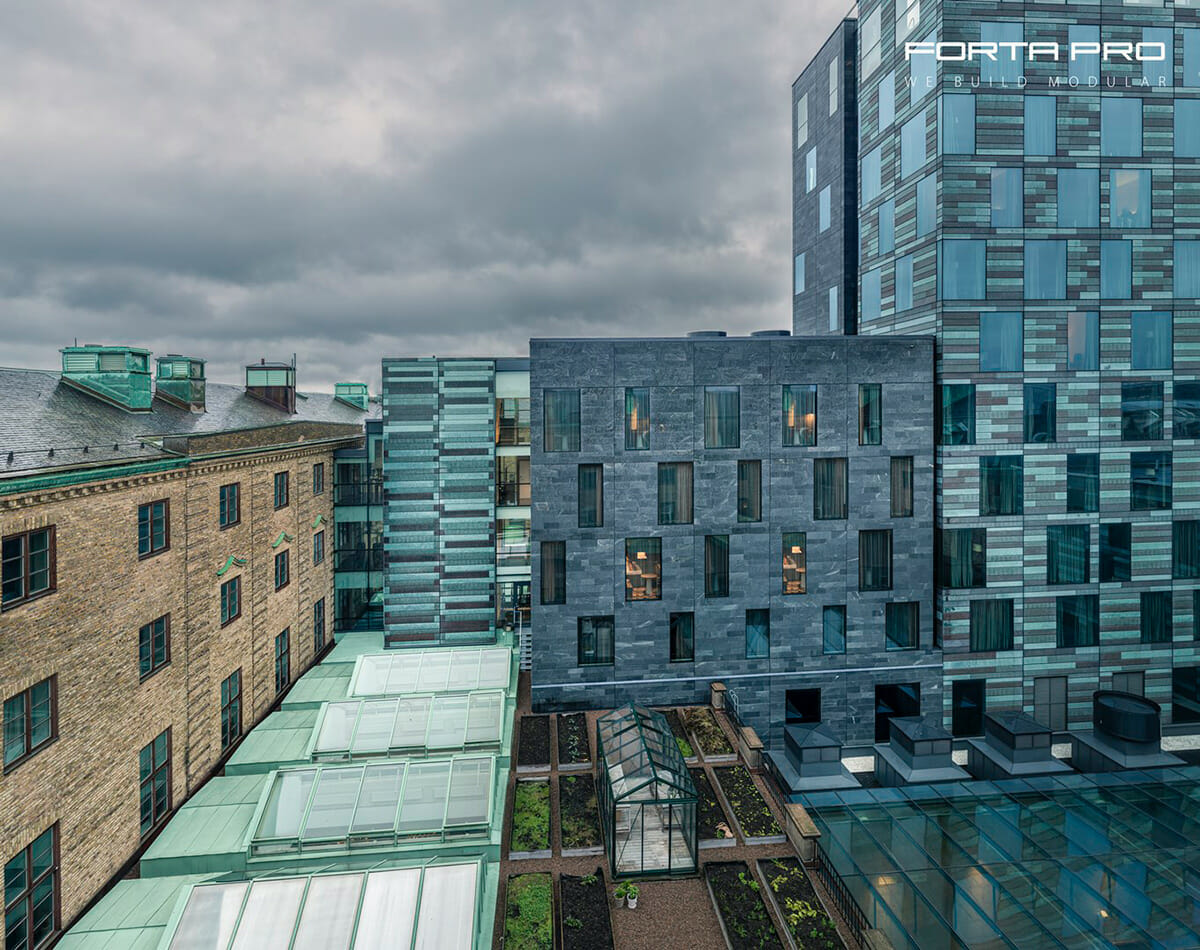 Modular Hotel Room Prototype from Forta PRO - Modular Building Institute