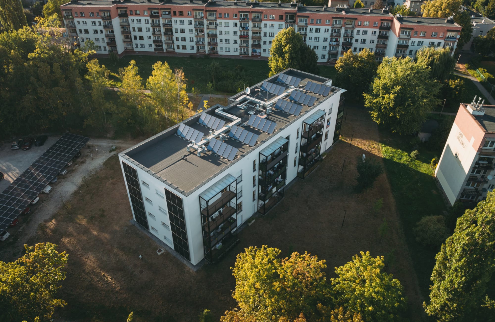 Bâtiment modulaire de logements sociaux multifamiliaux à haute ...