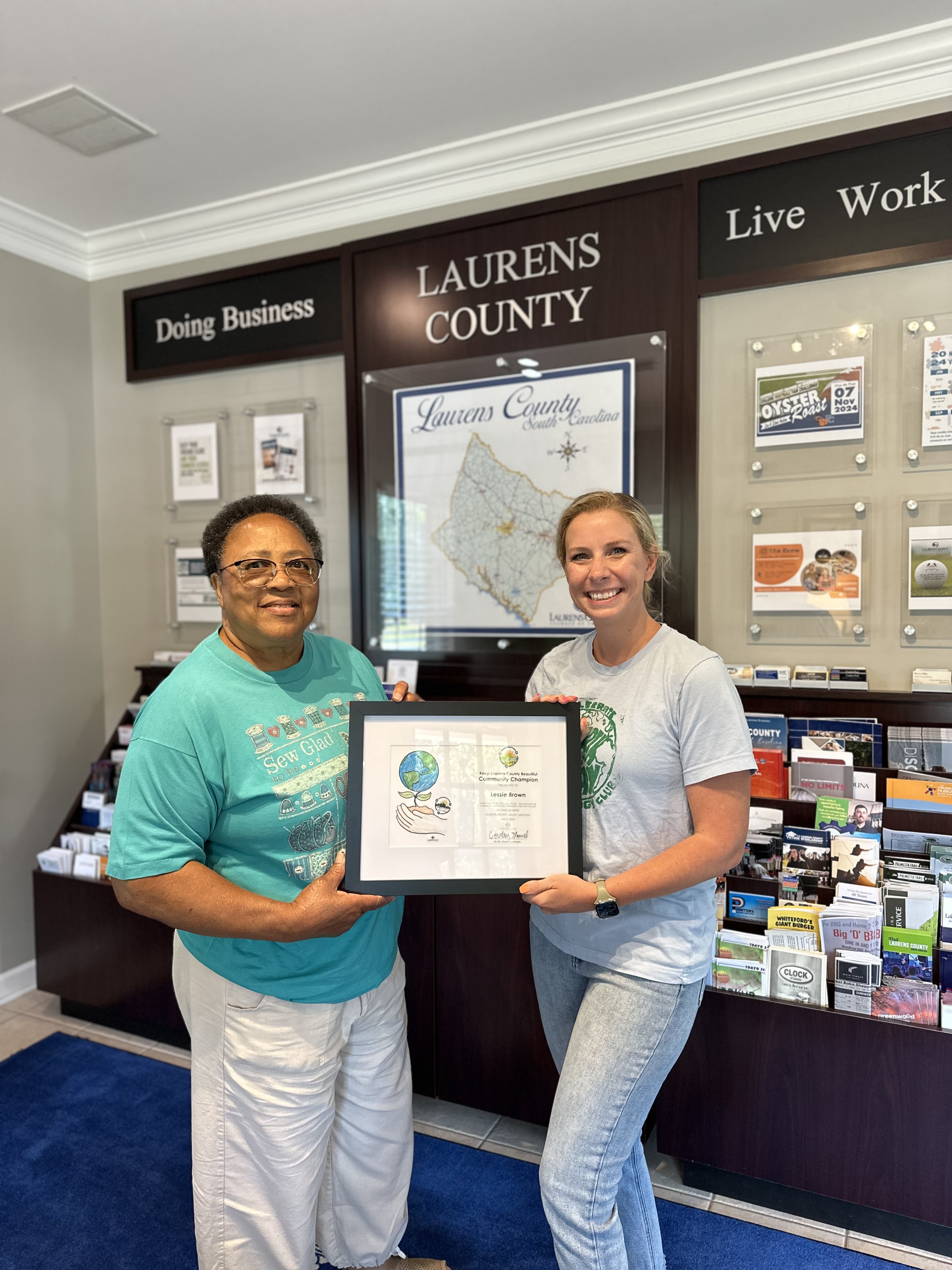 Second Quarter KLCB Community Champion Award Winner - Laurens County ...
