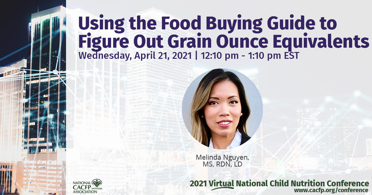 Using the Food Buying Guide to Figure Out Grain Ounce Equivalents ...