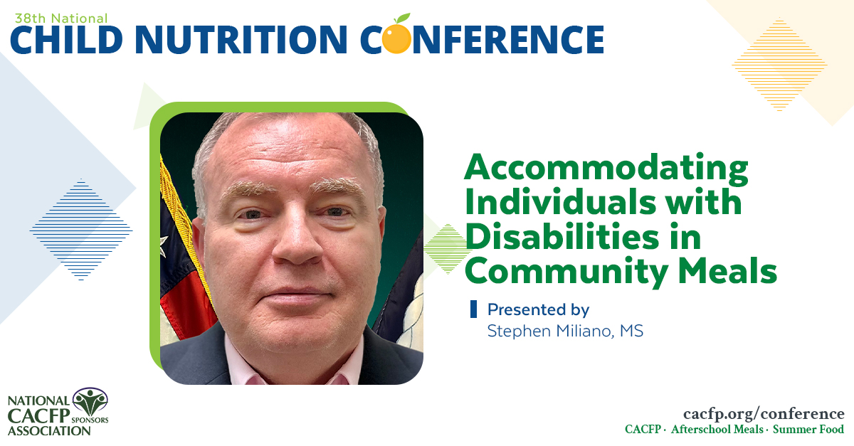 Accommodating Individuals with Disabilities in Community Meals ...