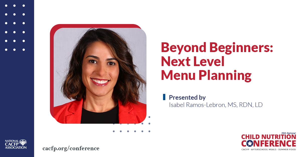 Beyond Beginners: Next Level Menu Planning - National CACFP Sponsors ...