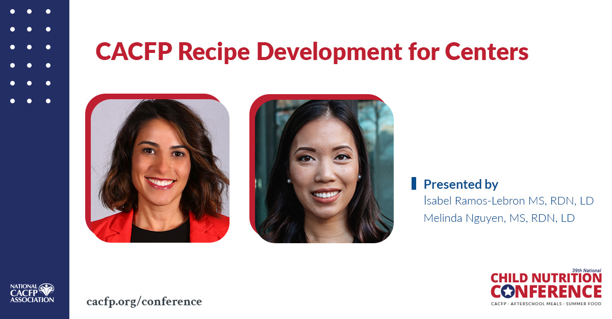 CACFP Recipe Development for Centers - National CACFP Sponsors Association