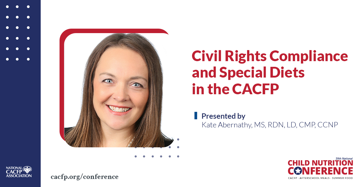 Civil Rights Compliance and Special Diets in the CACFP - National CACFP ...