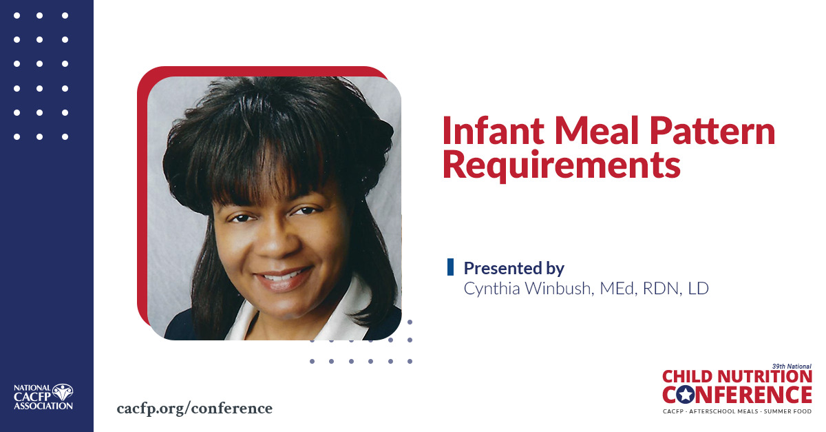 Infant Meal Pattern Requirements - National CACFP Sponsors Association