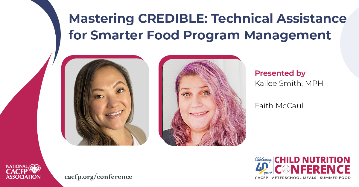 Mastering CREDIBLE: Technical Assistance for Smarter Food Program ...