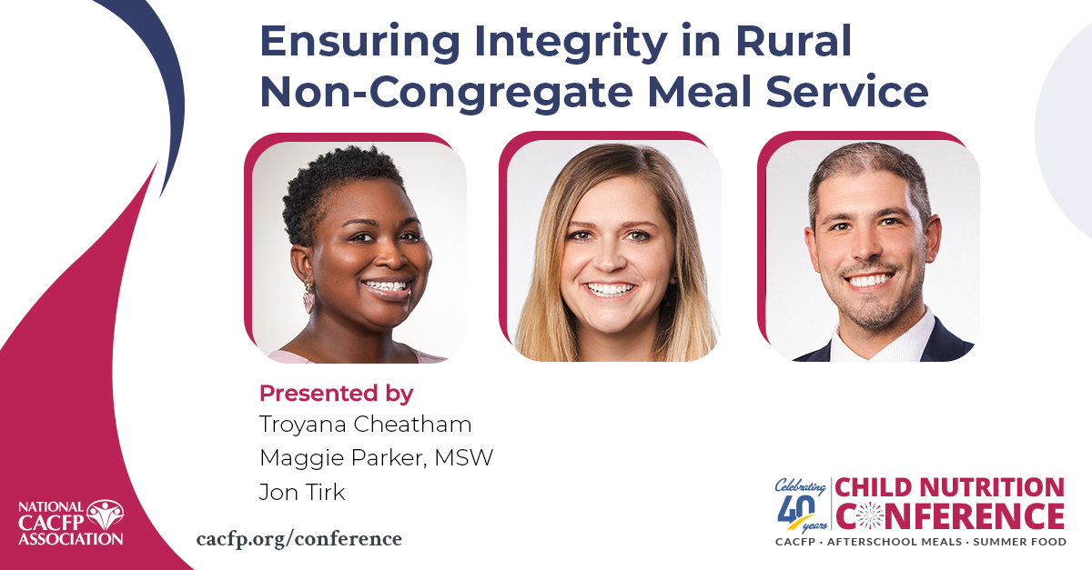 Ensuring Integrity in Rural Non-Congregate Meal Service - National ...