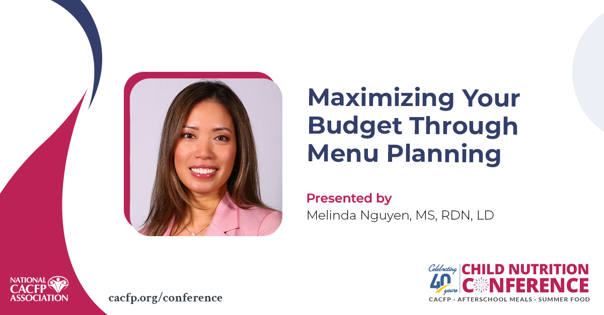 Maximizing Your Budget Through Menu Planning - National CACFP Sponsors ...