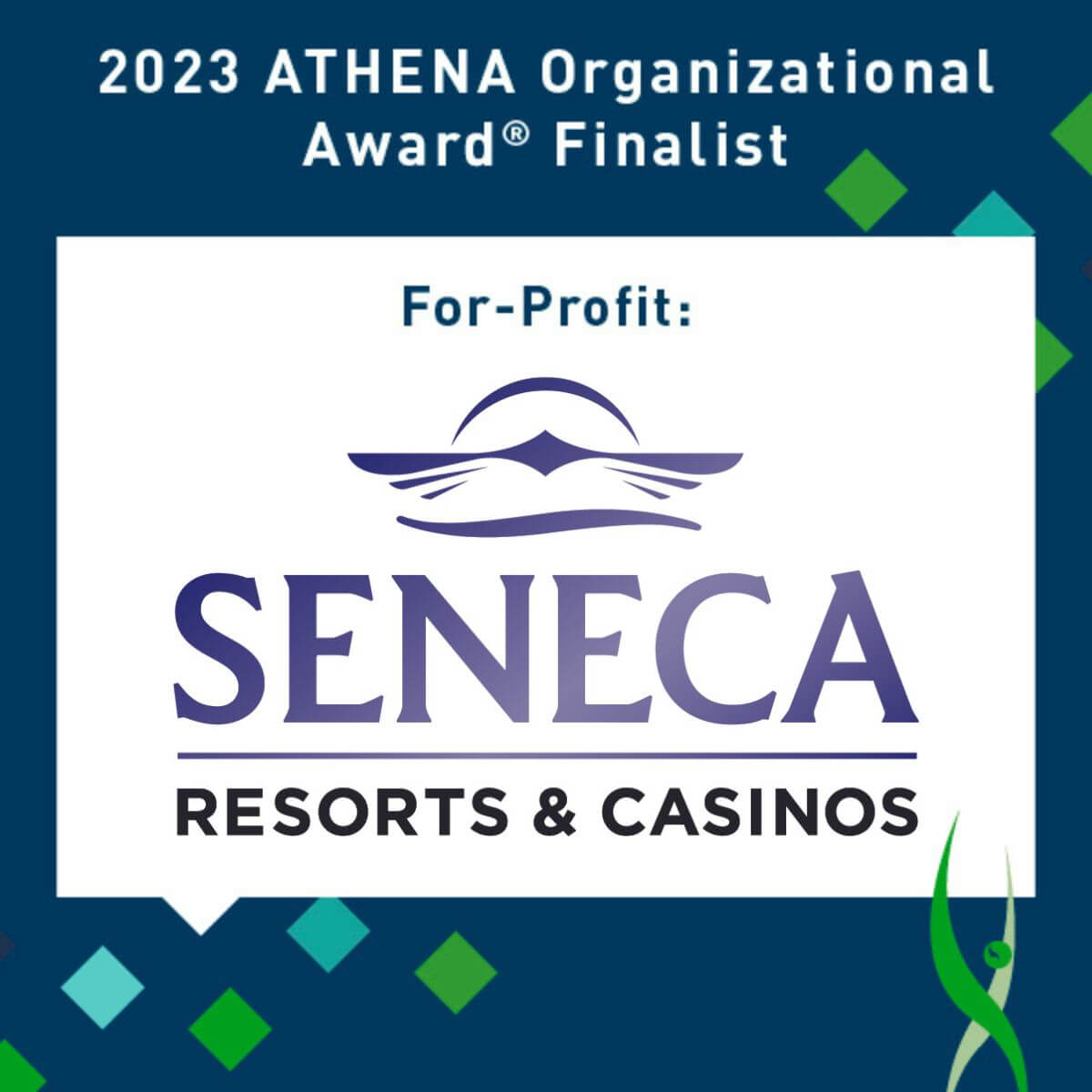 Get to know Seneca Gaming Corporation, finalist for the 2023 ATHENA ...