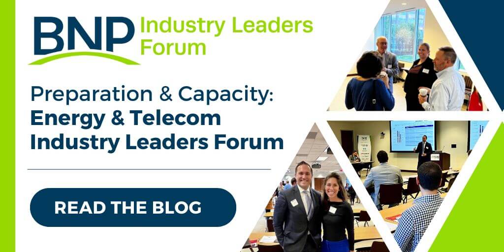 Preparation & Capacity: BNP Energy & Telecommunications Industry Leaders Forum - Buffalo Niagara ...