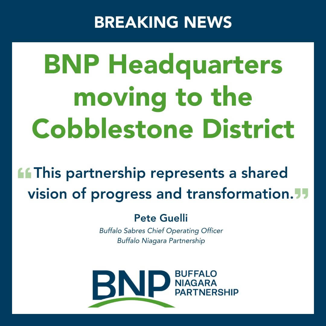 Buffalo Niagara Partnership moving HQ to Cobblestone District