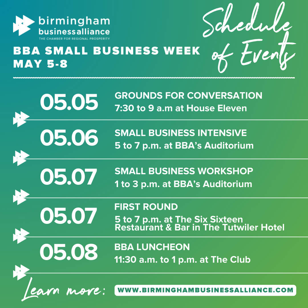 BBA Small Business Week 2025 - Birmingham Business Alliance