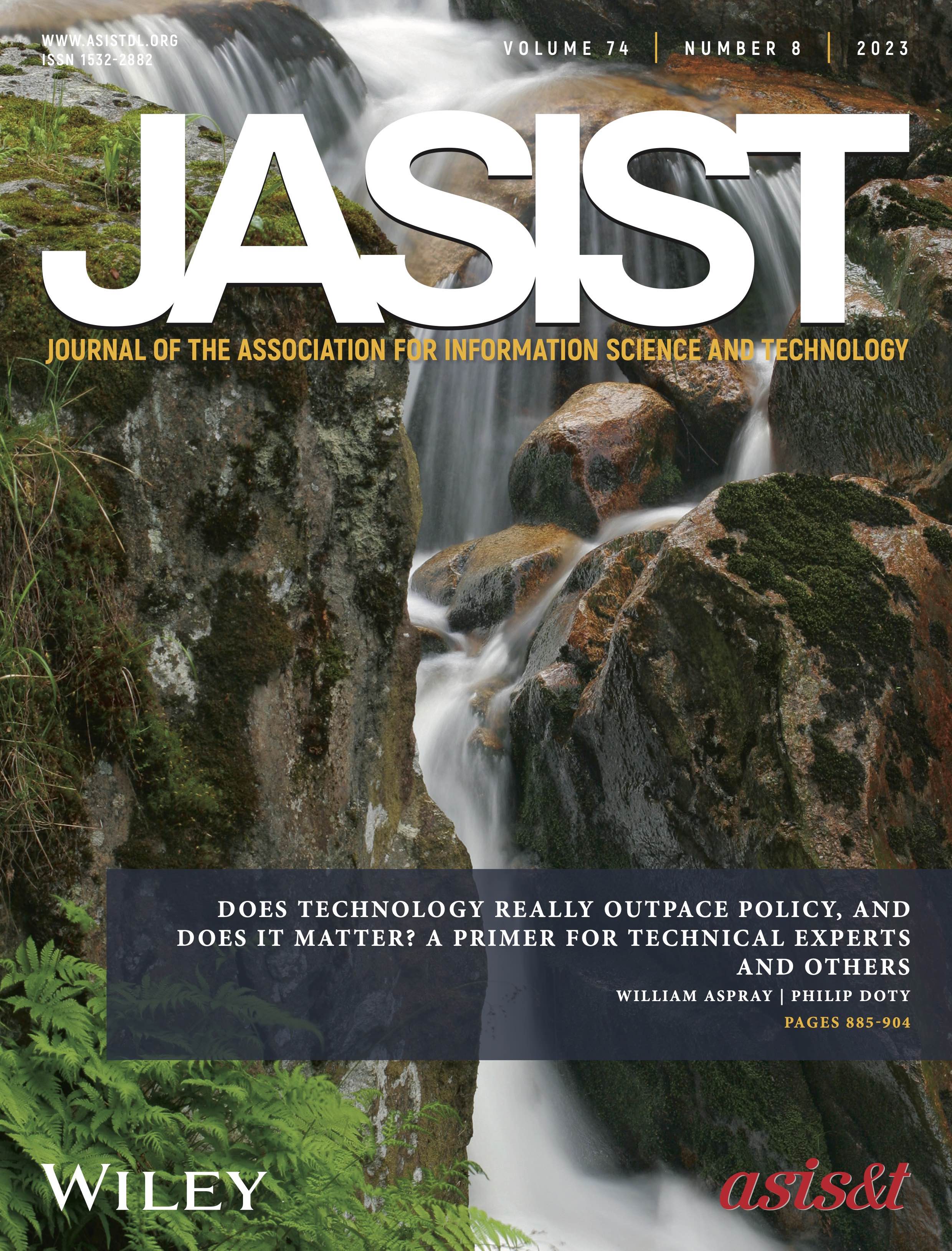 New From JASIST, July 2023 - Association for Information Science and ...